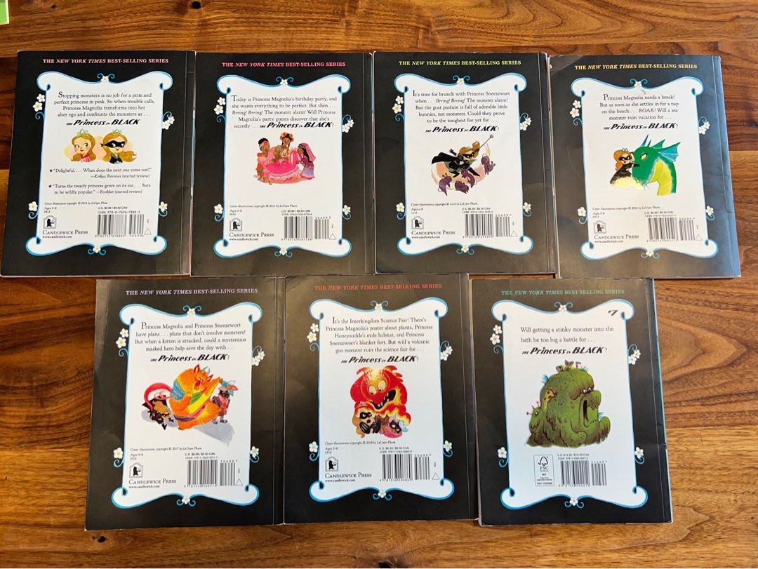 The Princess Black series (7 books), Hobbies & Toys, Books & Magazines ...