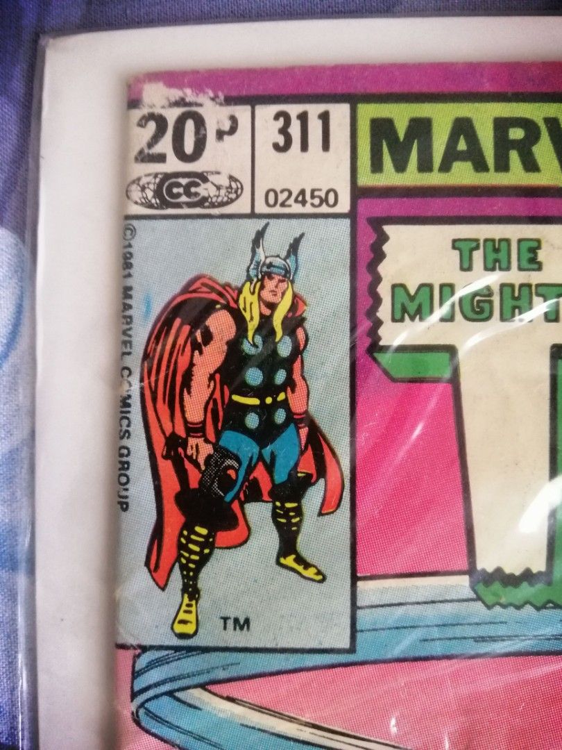 Thor #311 Crisis In The City, Hobbies & Toys, Books & Magazines, Comics ...