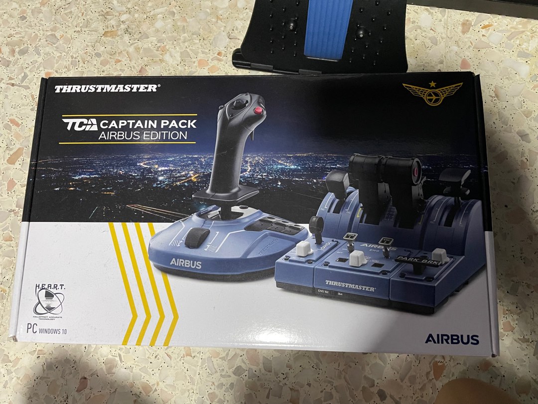 Thrustmaster Airbus Captain Pack TCA, Video Gaming, Gaming Accessories ...