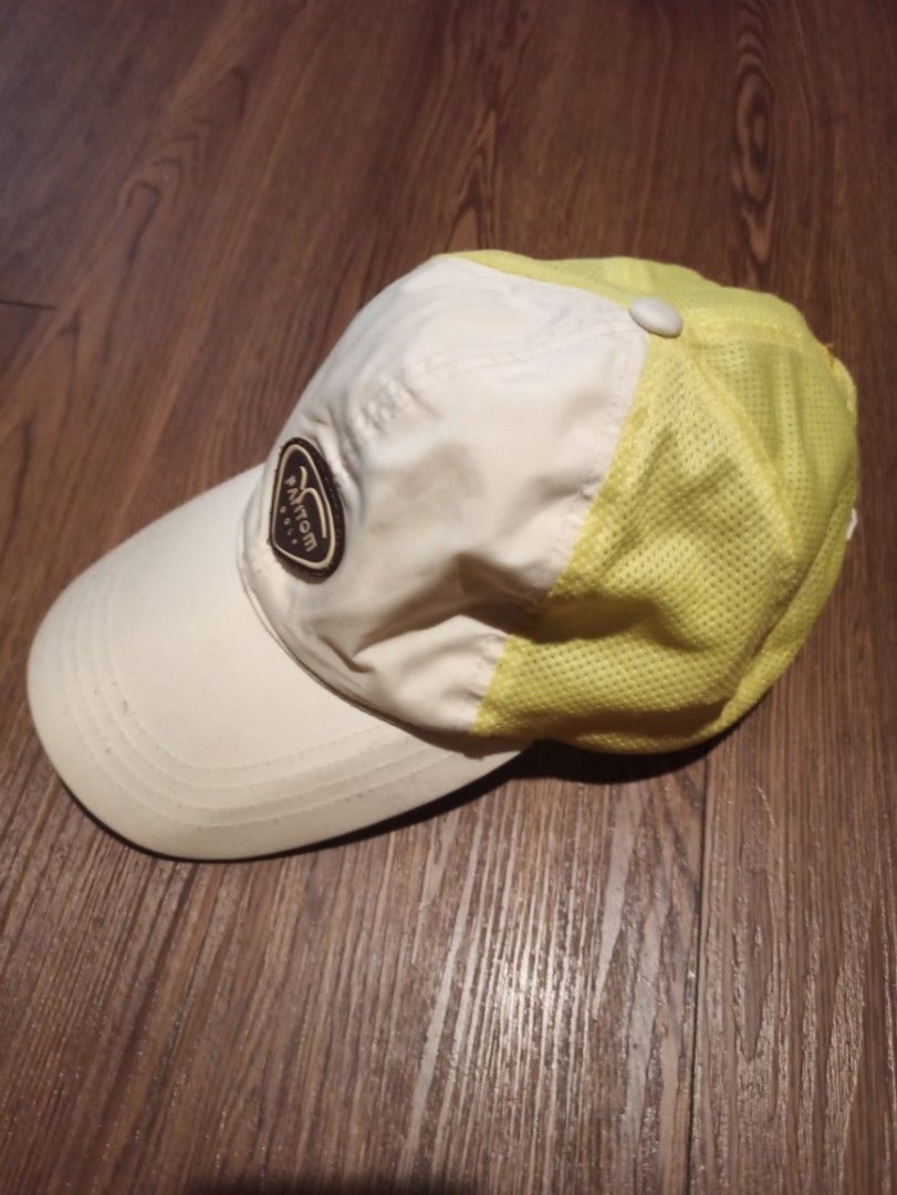 Topi sport Golf warna kuning muda sangat jarang, ventilasi, Fesyen Pria ...