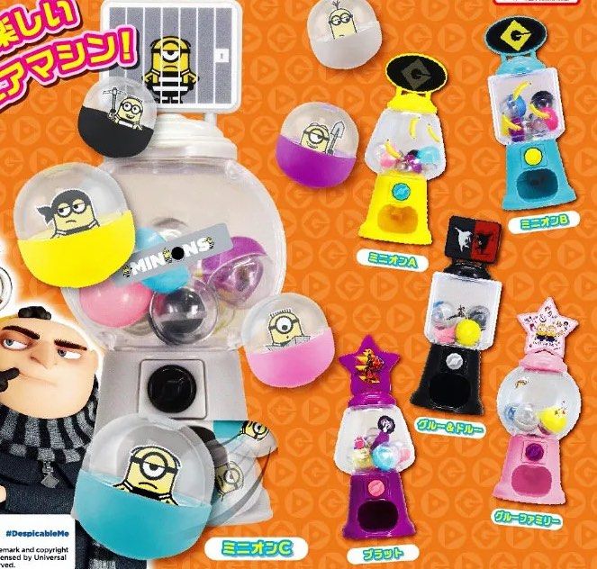 Toy Story Capsule Machine Buzz Lightyear Alien Gashapon Minion gachapon ...