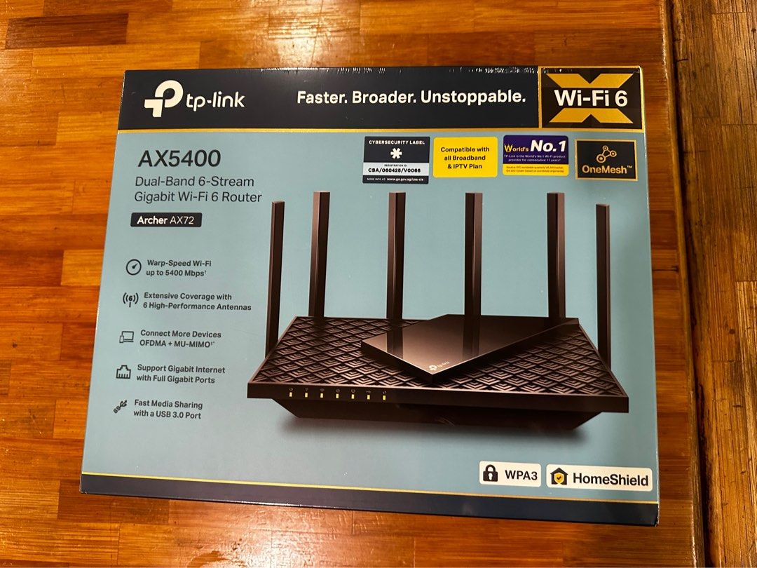 Tp-link AX 5400 Router, Computers & Tech, Parts & Accessories, Other ...