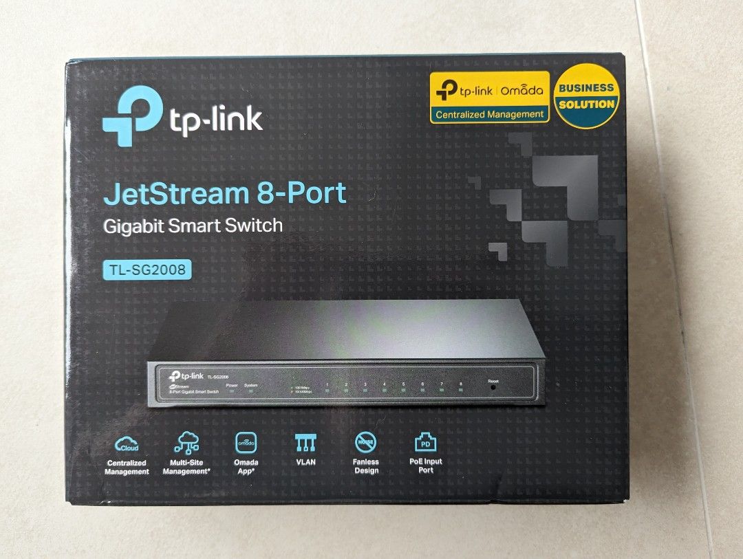 Tplink Jetstream Omada SG2008, Computers & Tech, Office & Business ...