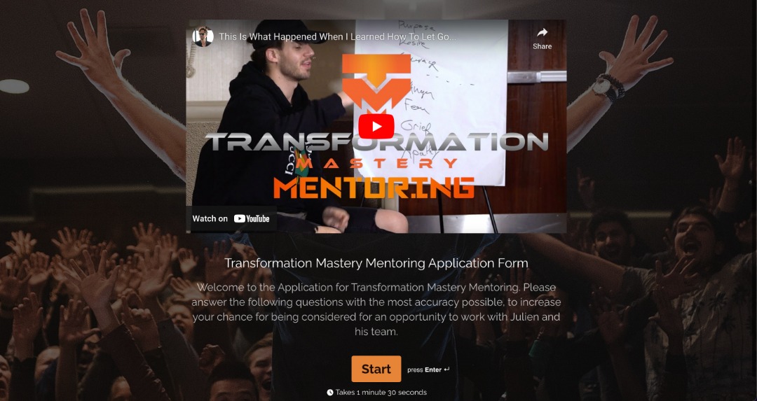 Transformation Mastery Mentoring - Julien Blanc on Carousell