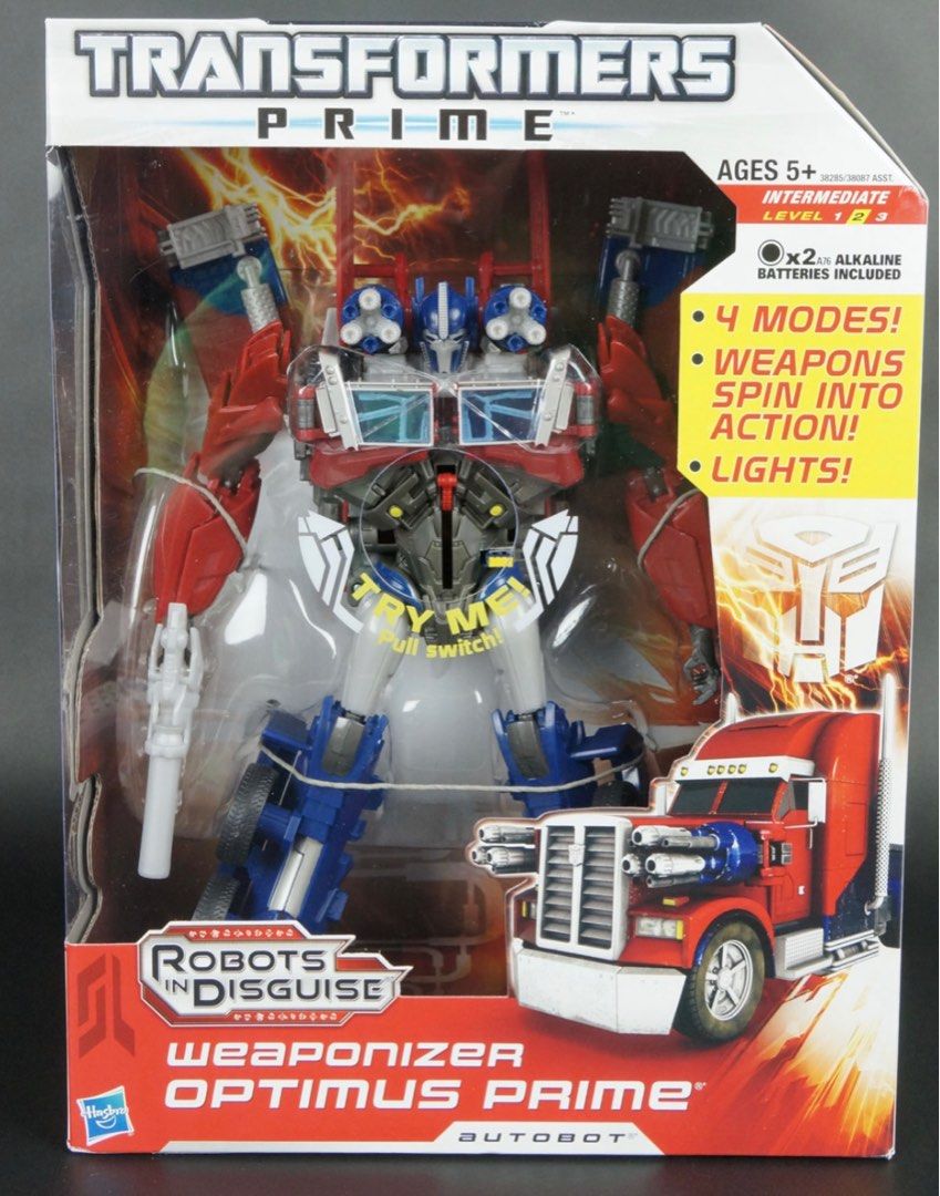 Transformers Prime Weaponizer Optimus Prime (LAST SET), Hobbies & Toys ...