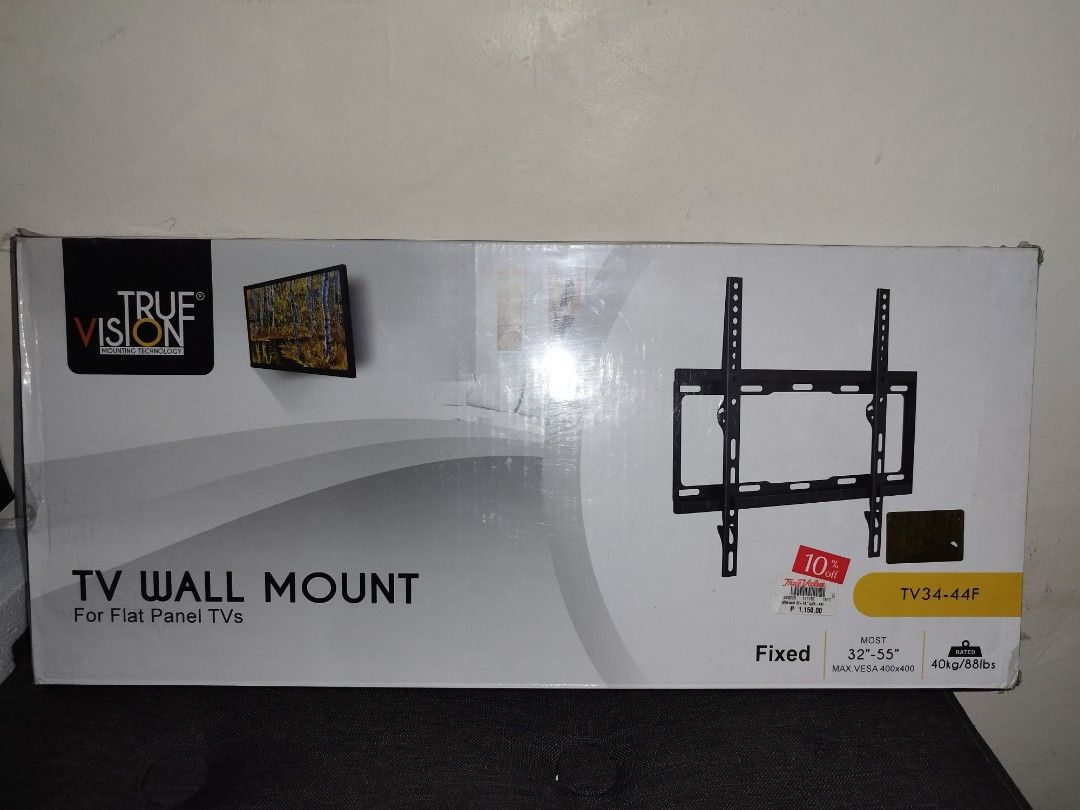 DEVANT brand 32" TV, PAL brand DVD Player, TV Rack Wall Mount, ABS CBN ...