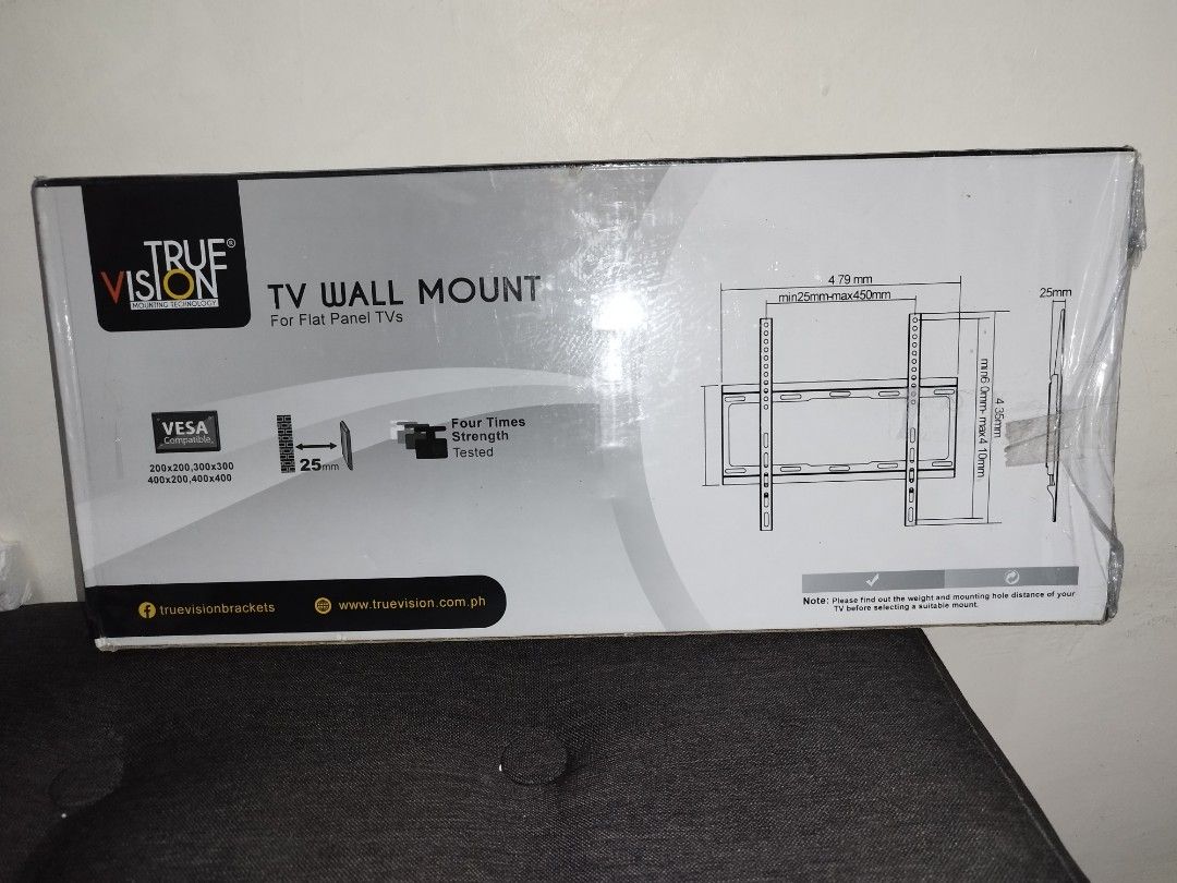 DEVANT brand 32" TV, PAL brand DVD Player, TV Rack Wall Mount, ABS CBN ...
