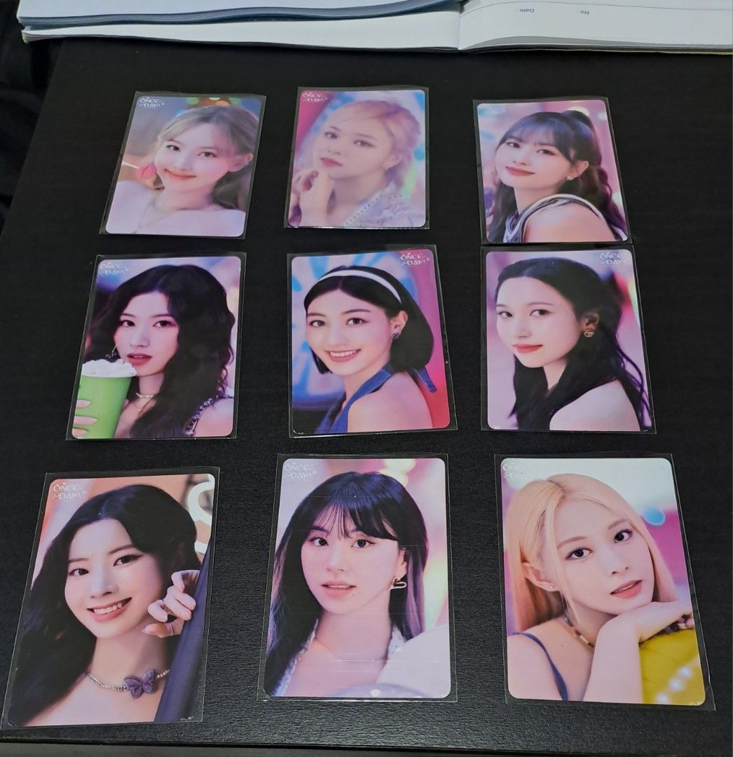 Twice Photo cards 9 for $3 (Nayeon Jeongyeon Momo Sana Jihyo Mina Dahyun Chaeyoung Tzuyu ...