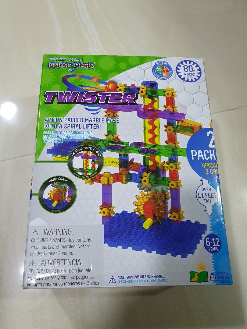 TWISTER ACTION PACKED MARBLE MAZE WITH A SPIRAL LIFTER, Hobbies & Toys ...