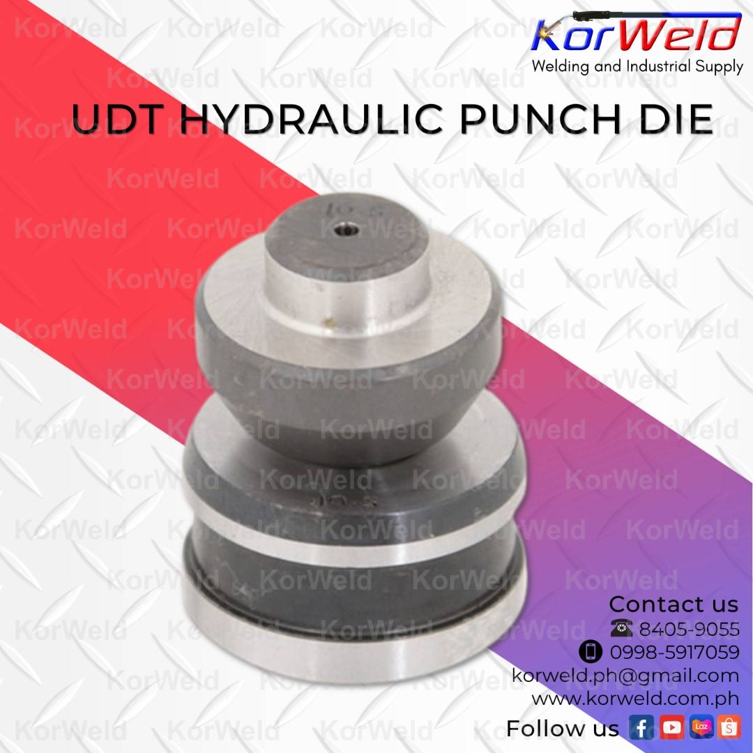 UDT Hydraulic Punch Die, Commercial & Industrial, Construction Tools & Equipment on Carousell