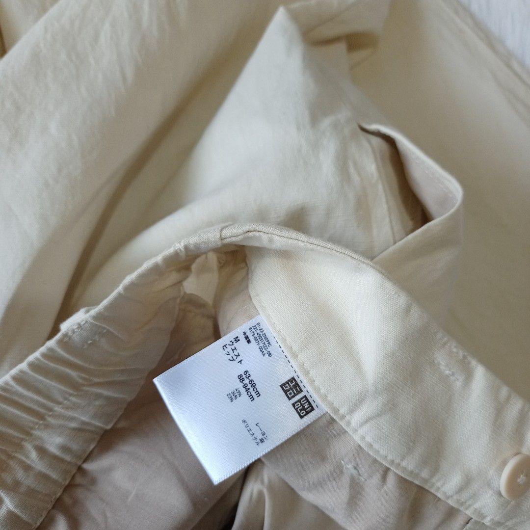 UNIQLO Linen Rayon Pants, Women's Fashion, Bottoms, Other Bottoms on ...