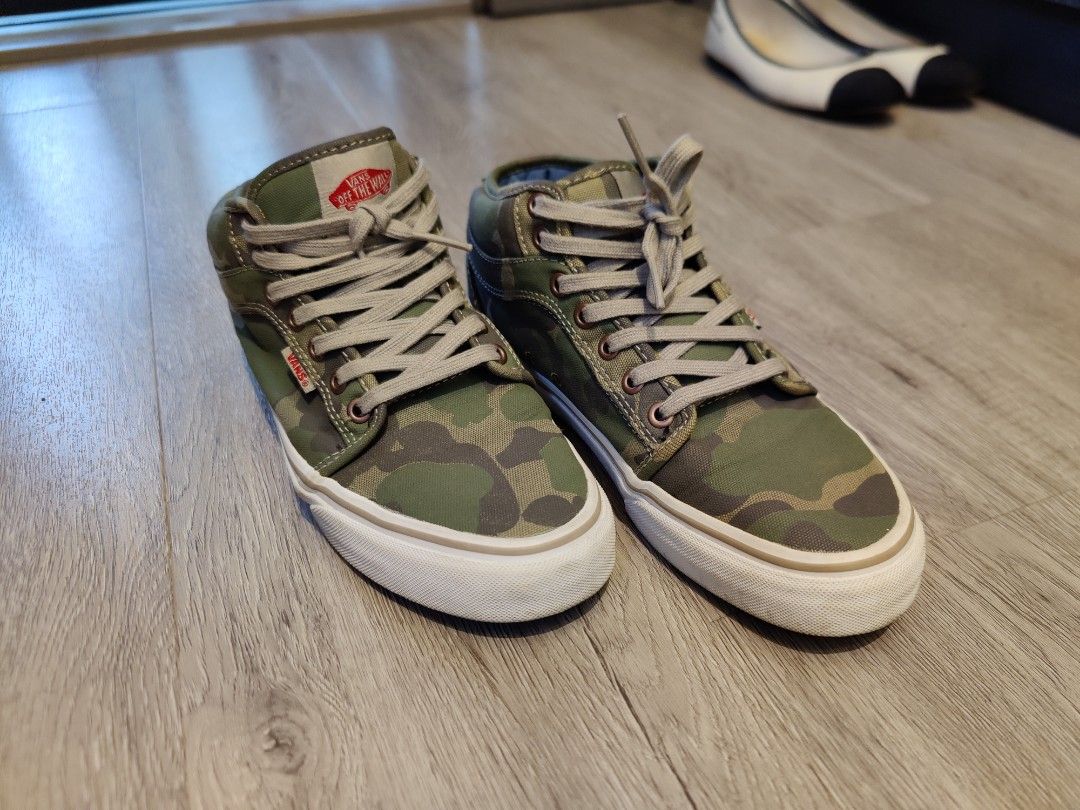 Vans mid-cut skate shoes, Men's Fashion, Footwear, Sneakers on Carousell