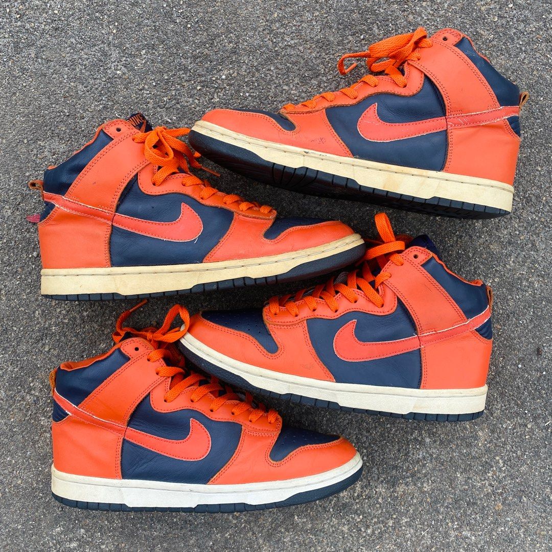 Vintage 2002 Nike dunk high obsidian, Men's Fashion, Footwear, Sneakers ...