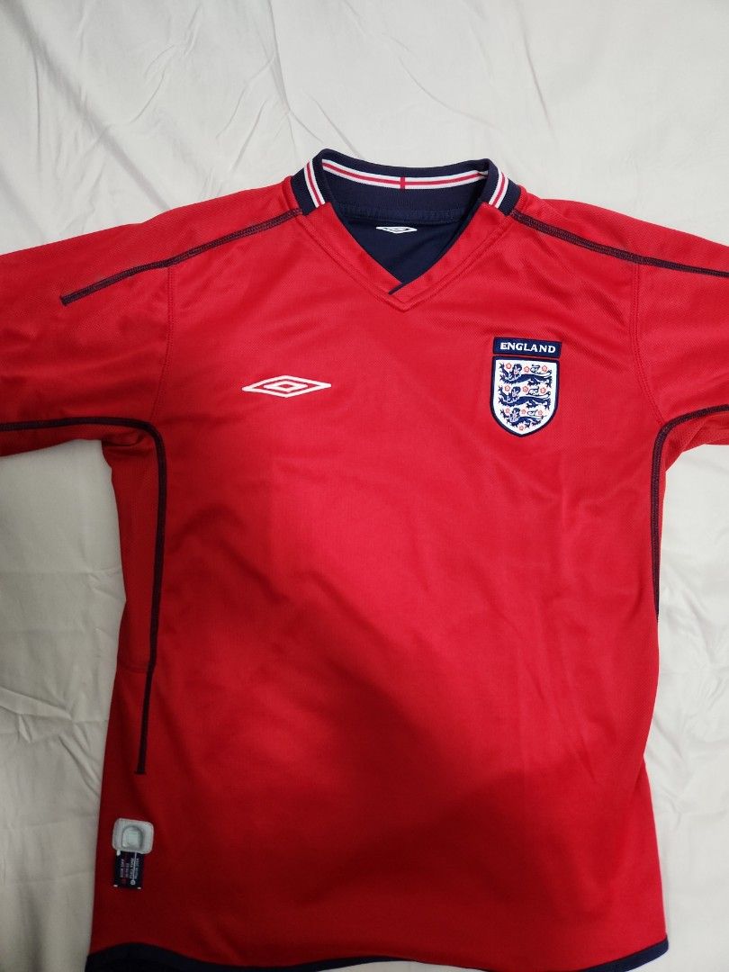 Vintage England jersey, Men's Fashion, Tops & Sets, Tshirts & Polo ...