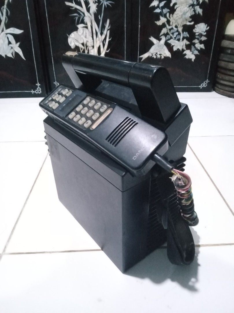 Vintage mobile telephone DANCALL denmark koleksi antik dekorasi klasik ...