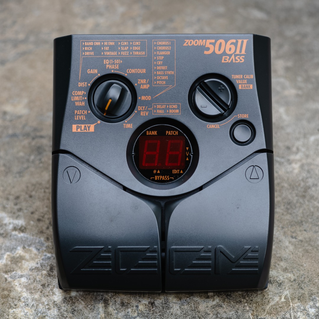 Vintage Zoom 506II Bass multi-effects pedal - made in Japan!, Hobbies ...
