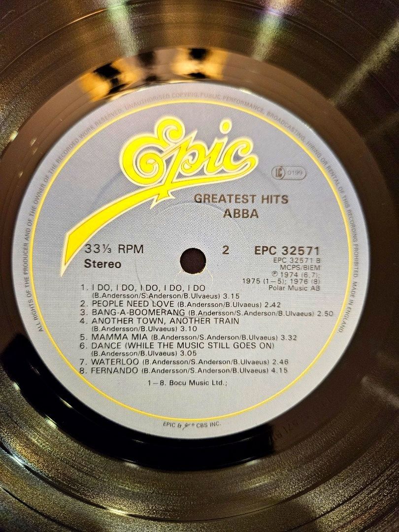 Vinyl Record: ABBA - Greatest Hits [Genre: Pop Rock / Pop / Disco ...