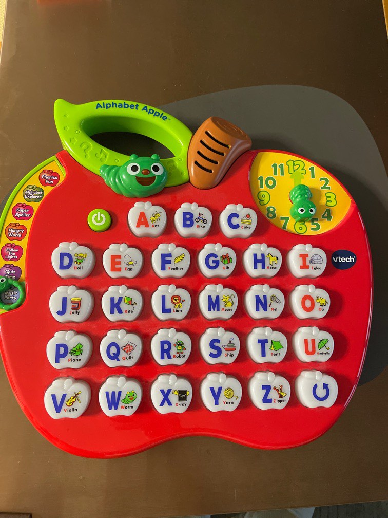 VTech alphabet apple, Hobbies & Toys, Toys & Games on Carousell