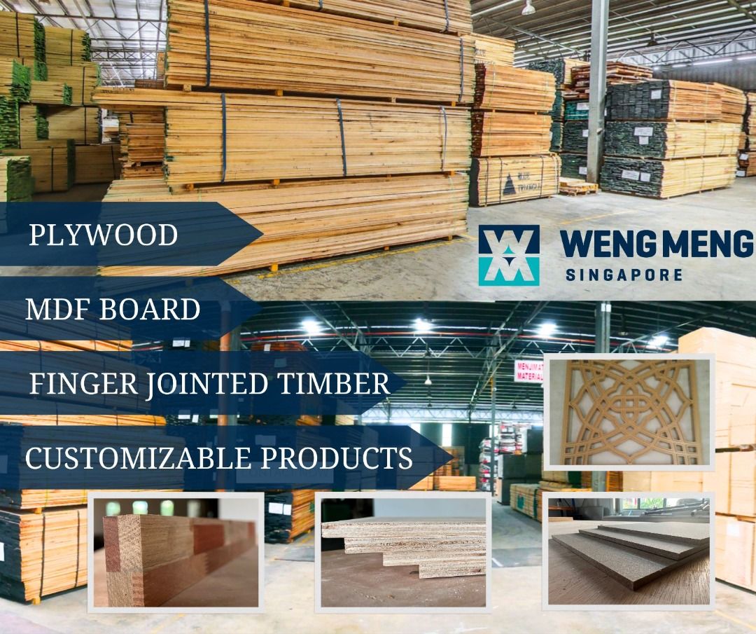 [WHOLESALE PRICE] Plywood, MDF Board, Fingerjoint timber and more ...