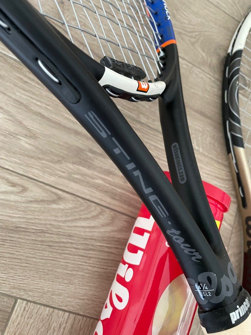 Wilson Tennis Rackets, Sports Equipment, Sports & Games, Racket & Ball ...
