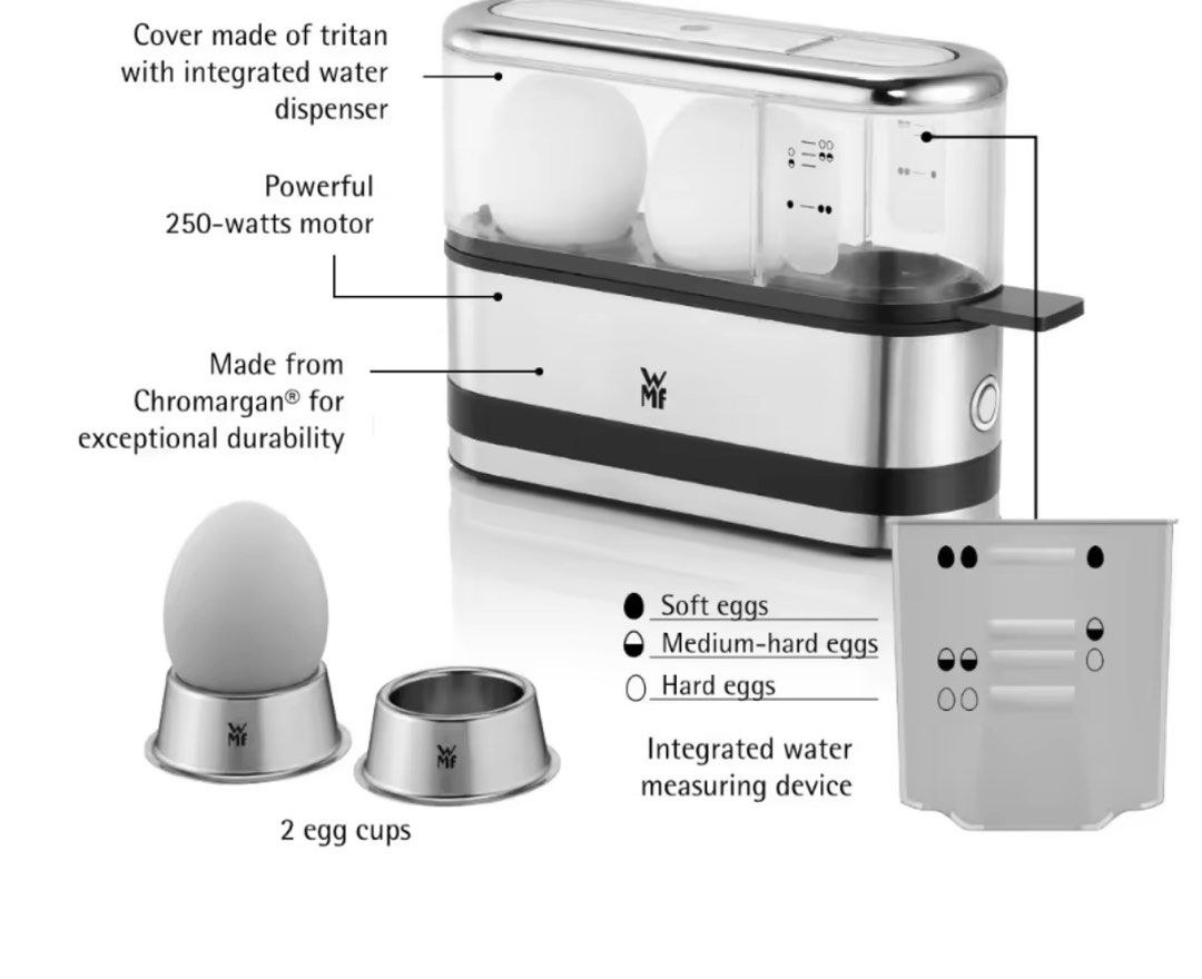 WMF Kitchen Minis 2 Egg Boiler, TV & Home Appliances, Kitchen ...