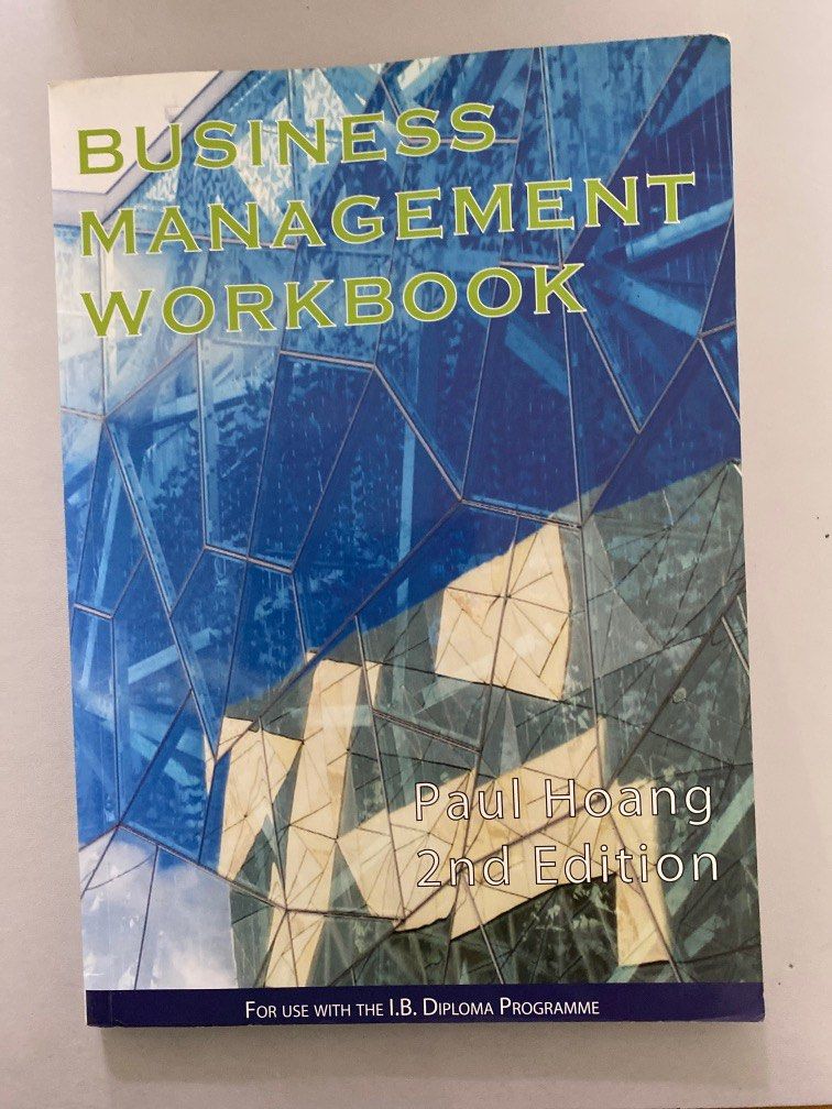 Workbook and Textbook- IB Business Management Workbook and Textbook, Hobbies & Toys, Books ...