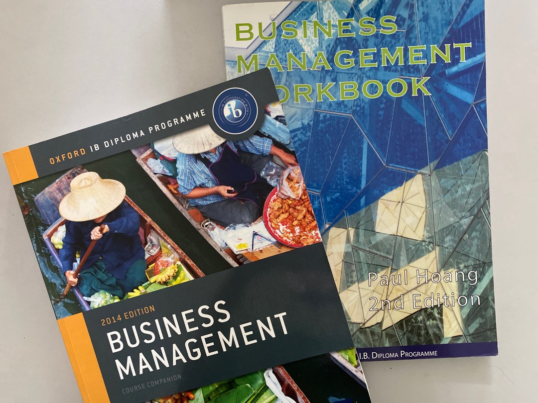 Workbook and Textbook- IB Business Management Workbook and Textbook, Hobbies & Toys, Books ...
