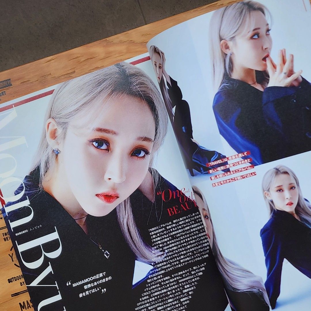 WTS MAMAMOO - Blenda magazine (with a pull out poster) 2020 Winter ...