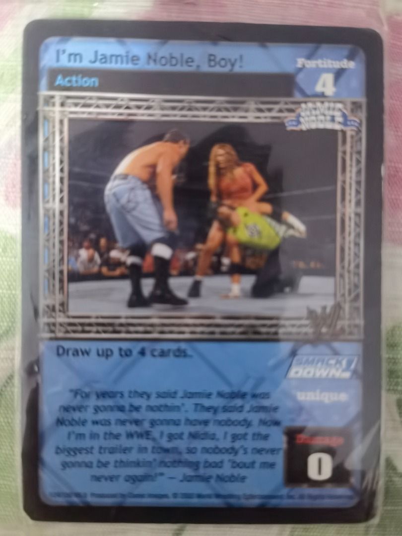 Wwe Cards SmackDown Jamie Noble, Video Gaming, Gaming Accessories, Game ...