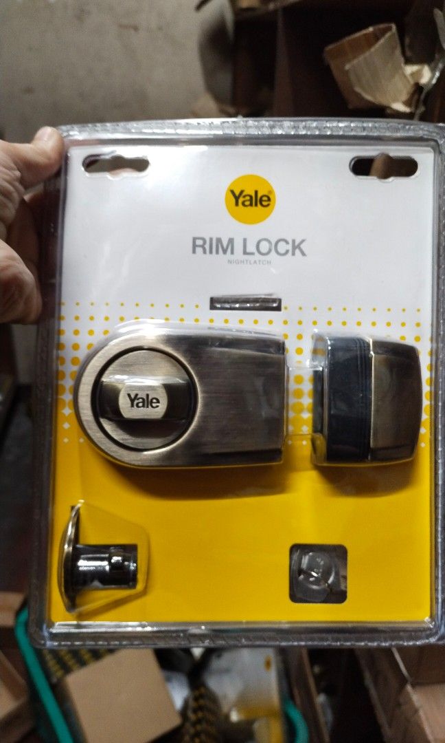 Yale rim locks with 4 dimple keys #vy2t us5 antique finish, Furniture ...