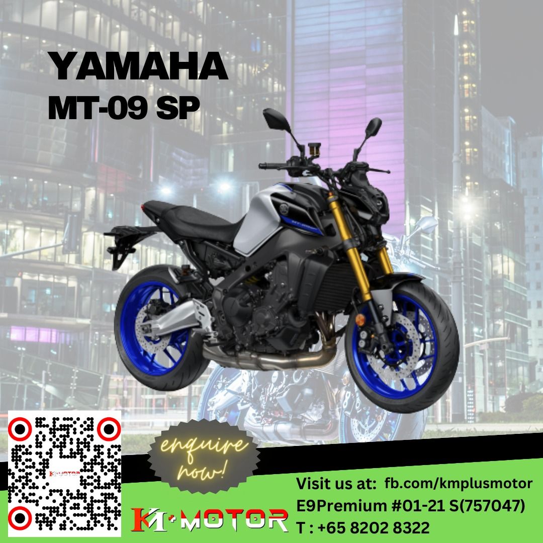 YAMAHA MT09SP MT 09 SP BRAND NEW MOTOR CYCLE BIKE MOTORCYCLE MOTORBIKE CLASS 2 HLY AGENT KMPLUS ...