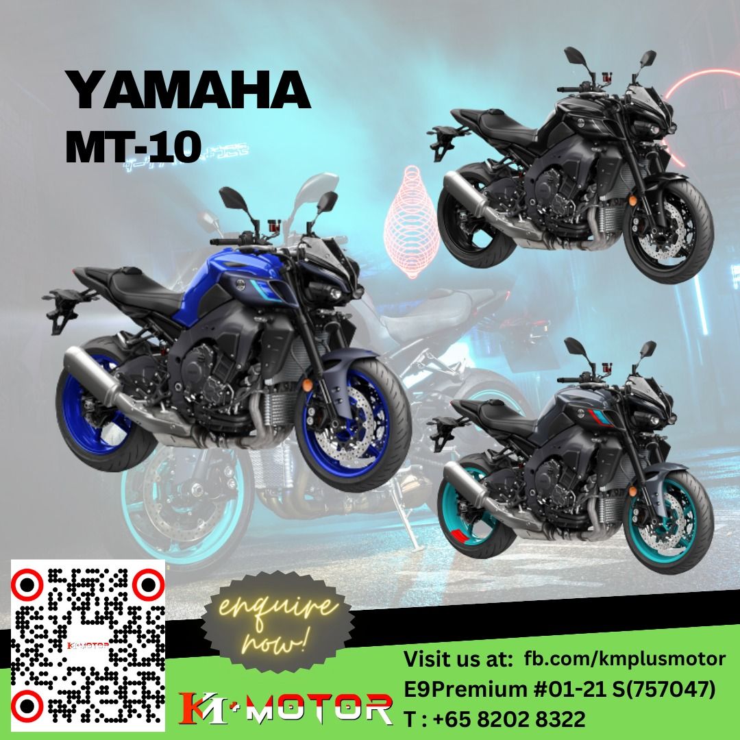 YAMAHA MT-10 MT10 MT 10 BRAND NEW MOTOR CYCLE BIKE MOTORCYCLE MOTORBIKE ...