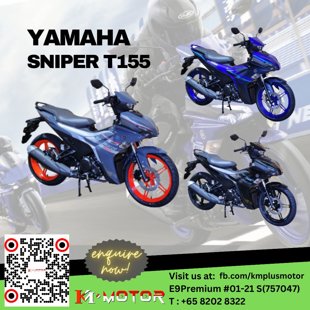 YAMAHA SNIPER V3 T155 CUB KAPCAI BRAND NEW MOTOR CYCLE BIKE MOTORCYCLE ...