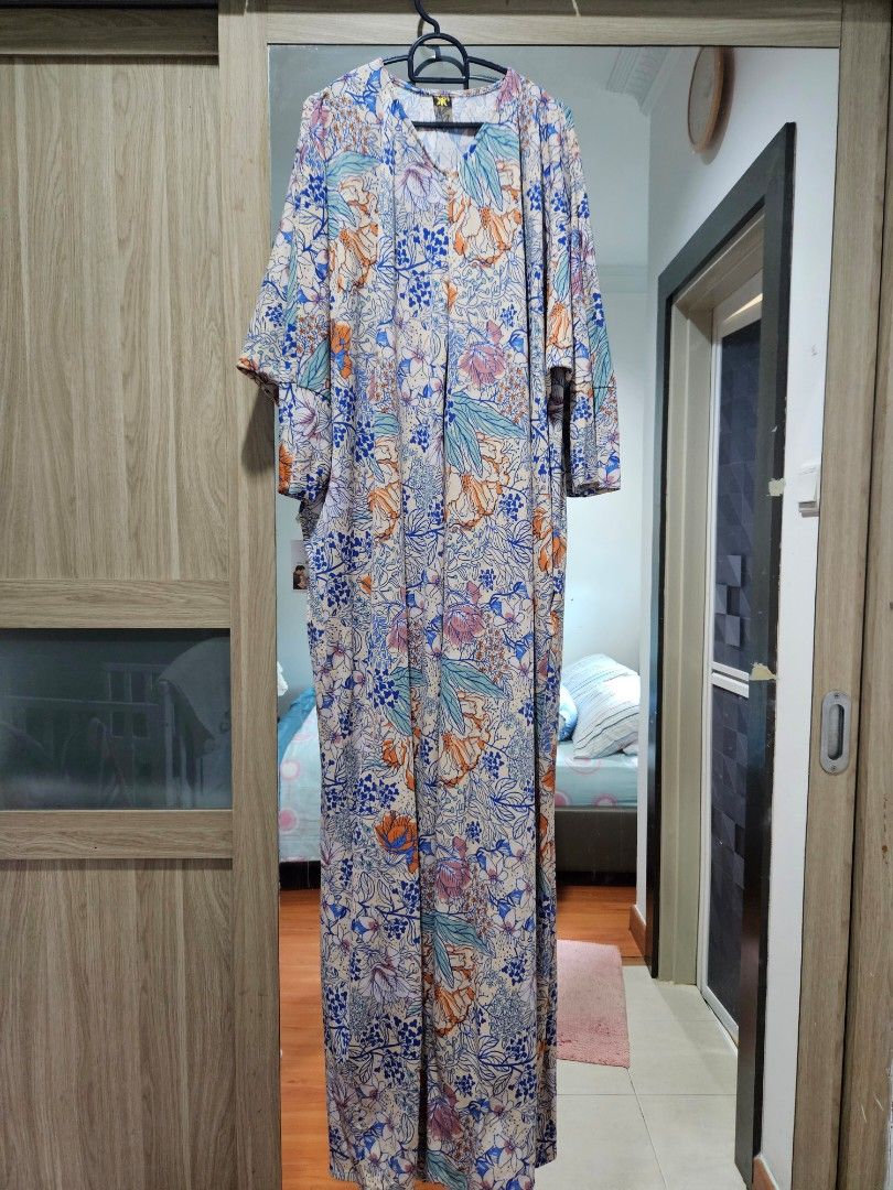Yasmin Azhar Comfy Caftan, Women's Fashion, Dresses & Sets, Dresses on ...
