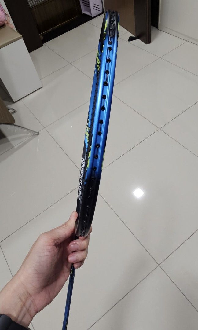 Yonex Badminton Racket Nanoflare 700 (Cyan), Sports Equipment, Sports & Games, Racket & Ball ...