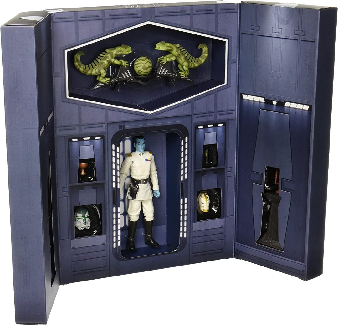 SDCC Exclusive Star Wars Black Series 6" scale GRAND ADMIRAL THRAWN ...