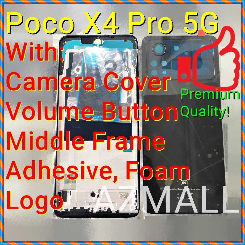 (3 Colors) NEW ORI Full Housing Part Volume Side Button Middle Frame ...