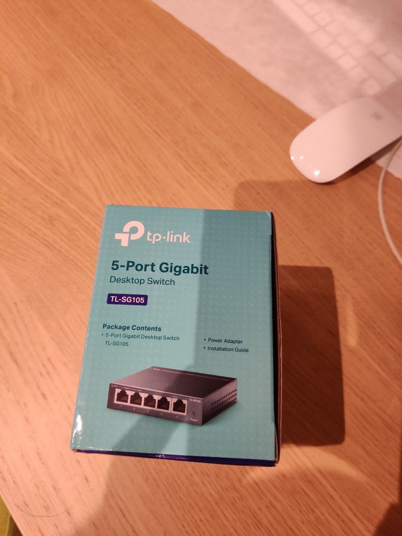 5-Port Gigabit Desktop Switch, Computers & Tech, Parts & Accessories ...