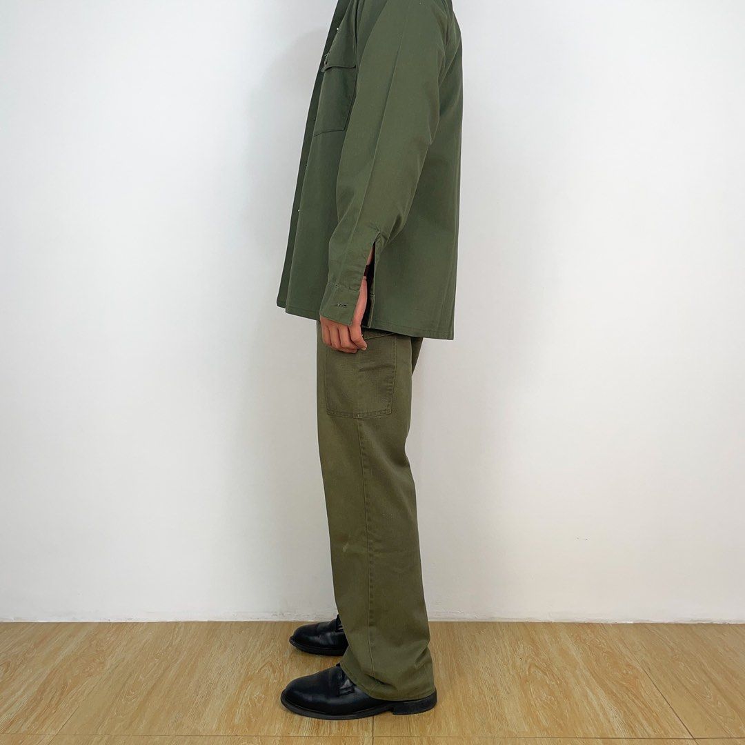 70s/80s OG-507 US Military Fatigue Shirt, Men's Fashion, Tops & Sets, Tshirts & Polo Shirts on ...