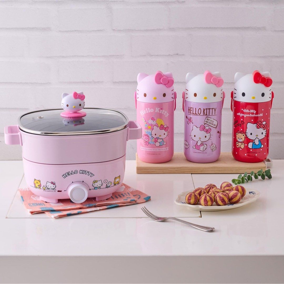 7-11 TAIWAN x HELLO KITTY MULTIPURPOSE POT SET, Furniture & Home Living ...