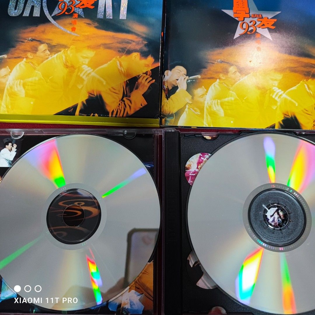 95％new 張學友 學與友93演唱會 2CD / 1993年 冇ifpi 首批極靚聲舊版 附外紙盒及寫真書 ＃罕有保留原裝完美外紙盒保存良好 碟面完美, 興趣及遊戲, 音樂、樂器 & 配件 ...