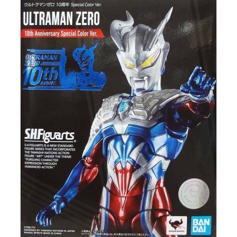 日版 魂展 2020 SHF Zero 10th Anniversary Special Color Ver 魂限 Ultraman 真超人 ...