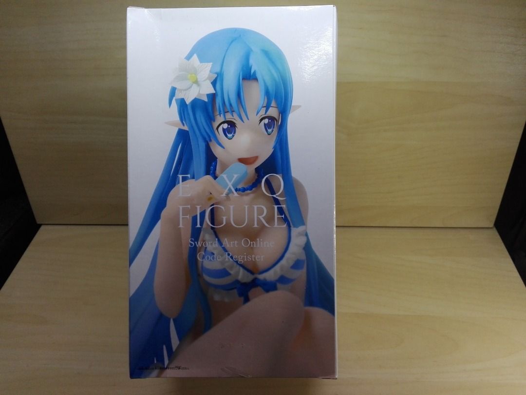 刀劍神域 SAO ~ EXQ 景品 figure (E款) (桐人 亞絲娜 結衣 直葉 詩乃 有紀 尤娜 YUNA etc.), 興趣及遊戲, 玩具 & 遊戲類 - Carousell