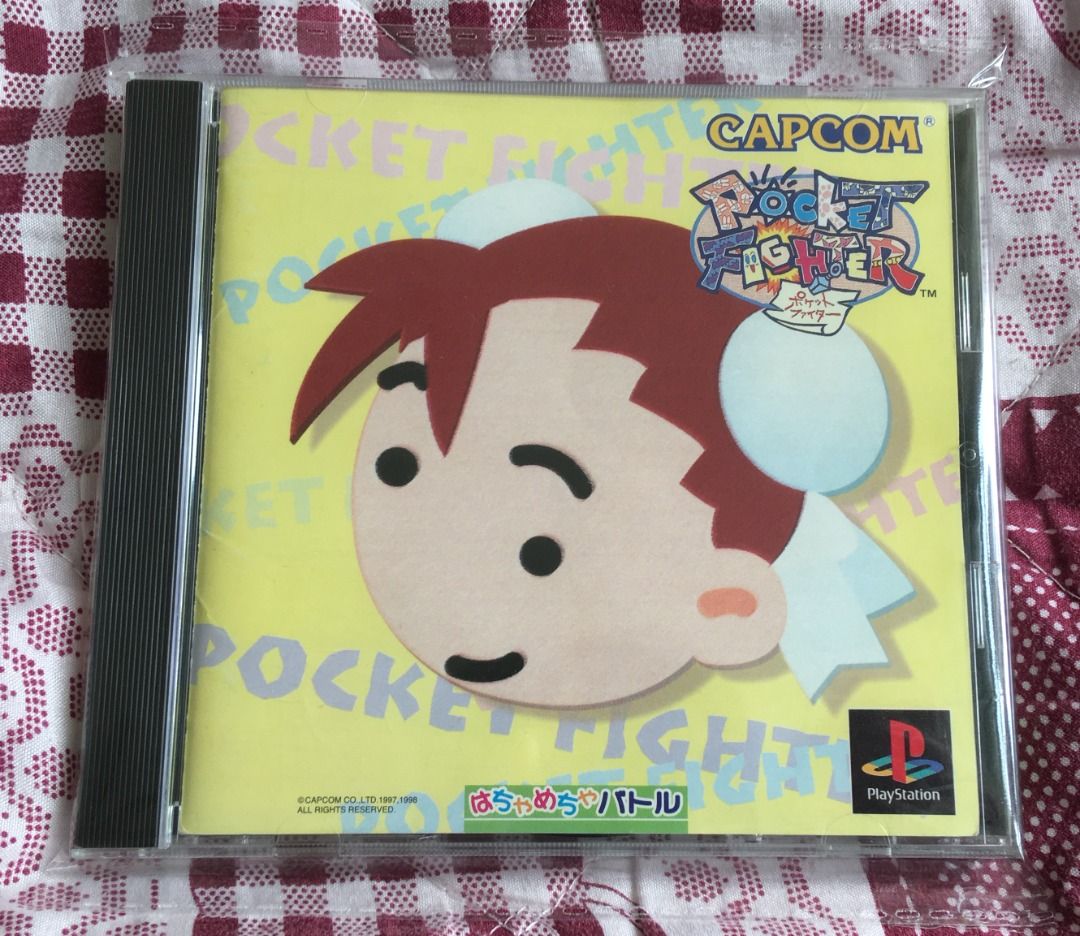 日版 PS - POCKET FIGHTER ( CAPCOM Q版街霸 台譯 口袋戰士 迷你 街頭霸王 經典街機遊戲 PS3 可玩 ...