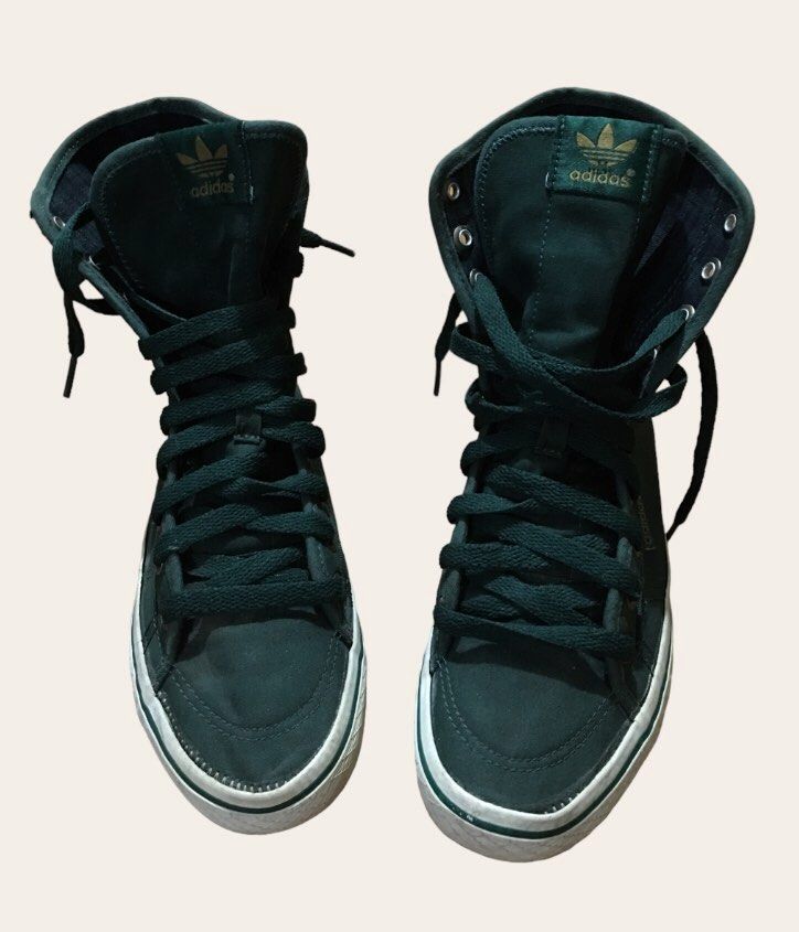 Adidas Canvas High/Mid cut LYV029001, Women's Fashion, Footwear ...