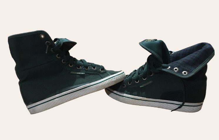 Adidas Canvas High/Mid cut LYV029001, Women's Fashion, Footwear ...