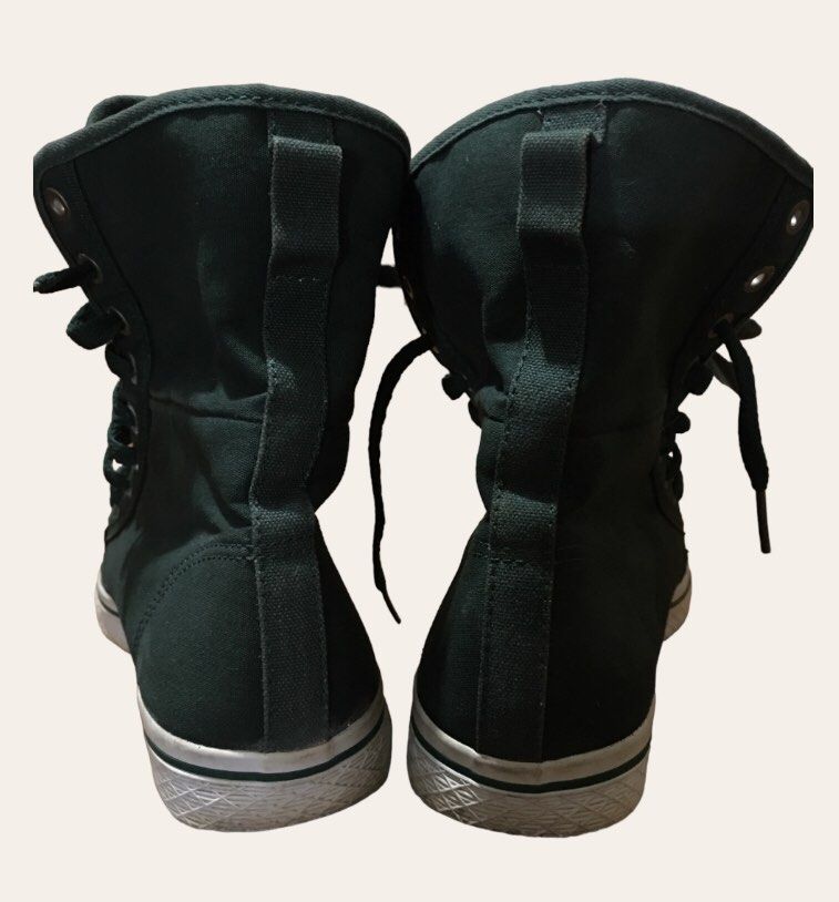 Adidas Canvas High/Mid cut LYV029001, Women's Fashion, Footwear ...