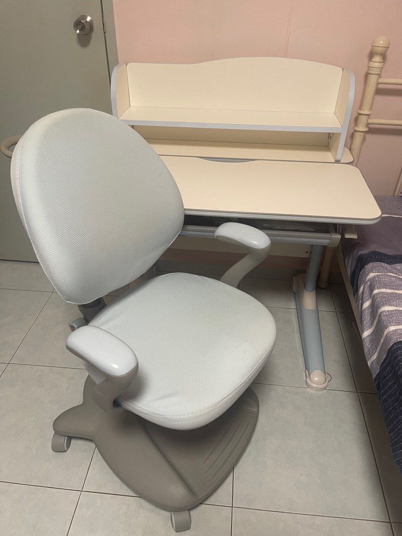 Adjustable Study table and Chair Set, Furniture & Home Living ...