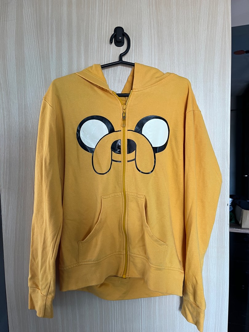 Adventure Time Jake Jacket/Hoodie, Men's Fashion, Tops & Sets, Hoodies ...