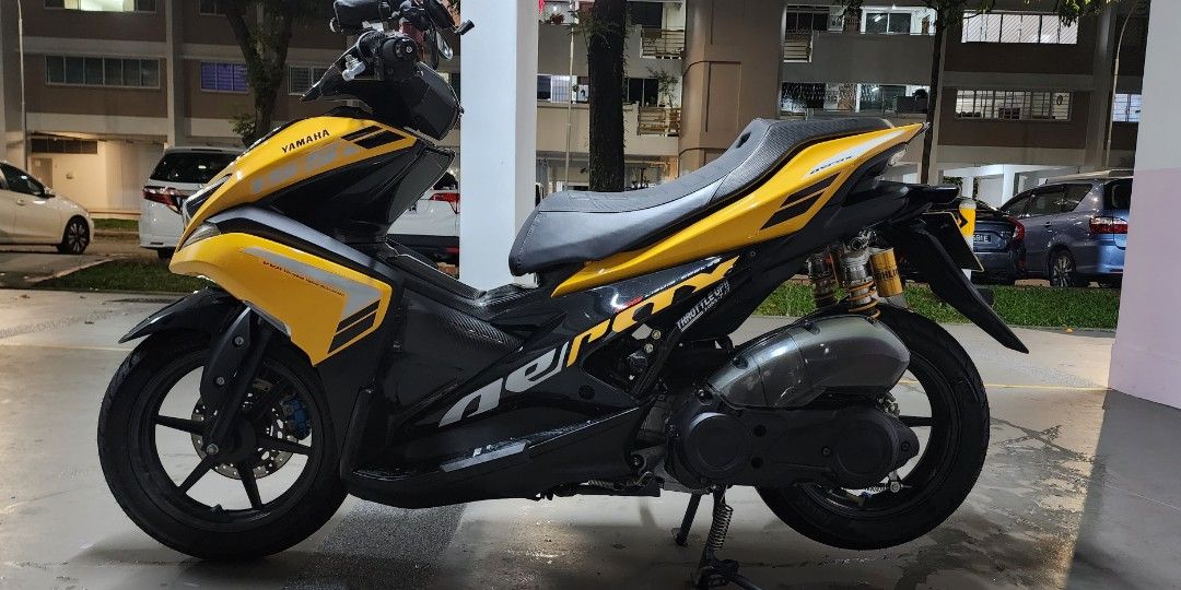 Aerox 155 keyless, Motorcycles, Motorcycles for Sale, Class 2B on Carousell